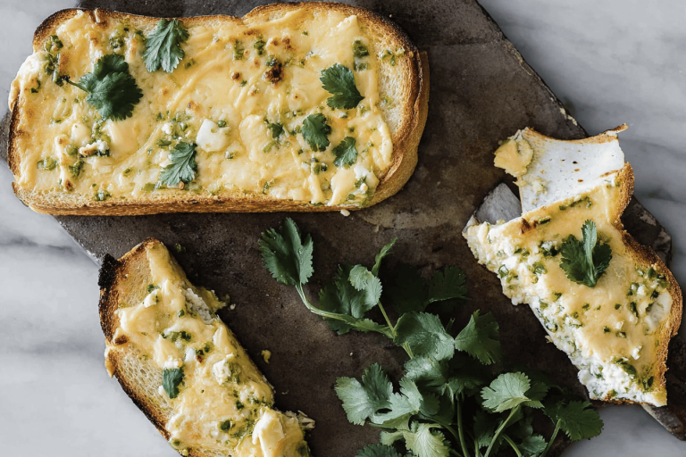 Green Chilli Cheese Toast - Recipes Mentor