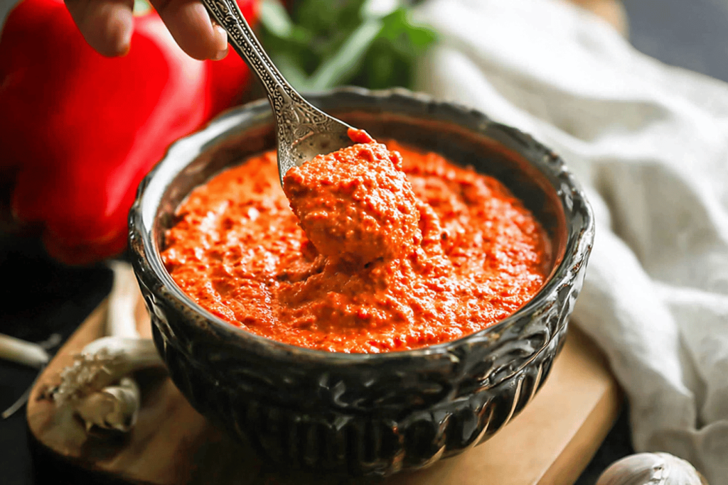 Roasted Red Pepper Pesto - Recipes Mentor